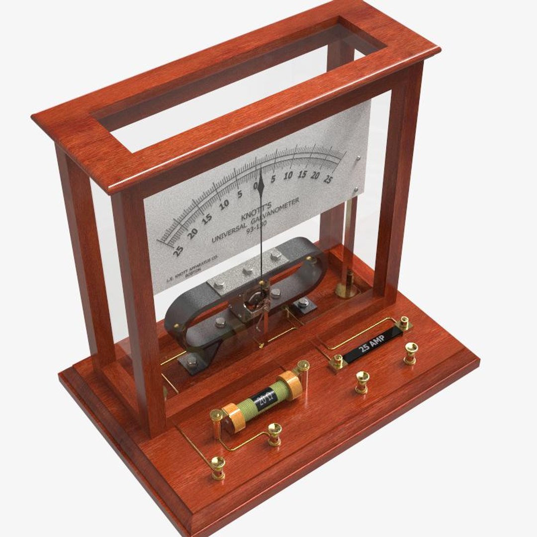Knott Universal Galvanometer 3D Model - TurboSquid 1606022