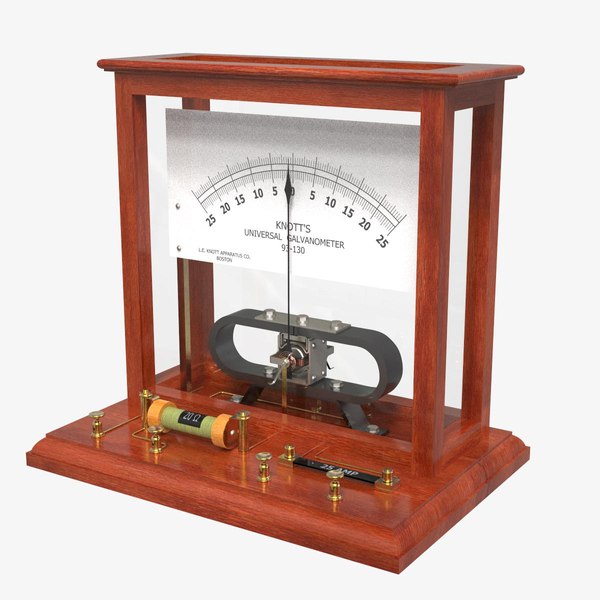 modelo 3d Galvanómetro universal antiguo (1) - TurboSquid 1606022