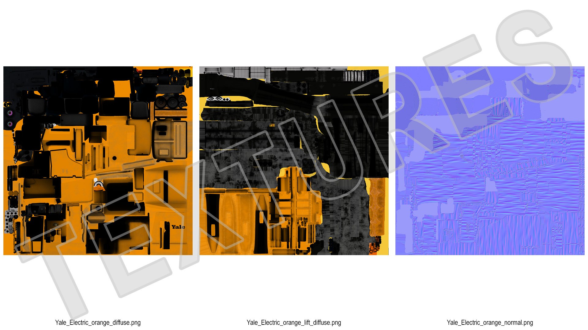 3D Yale Electric Reach Truck Rigged - TurboSquid 2205415
