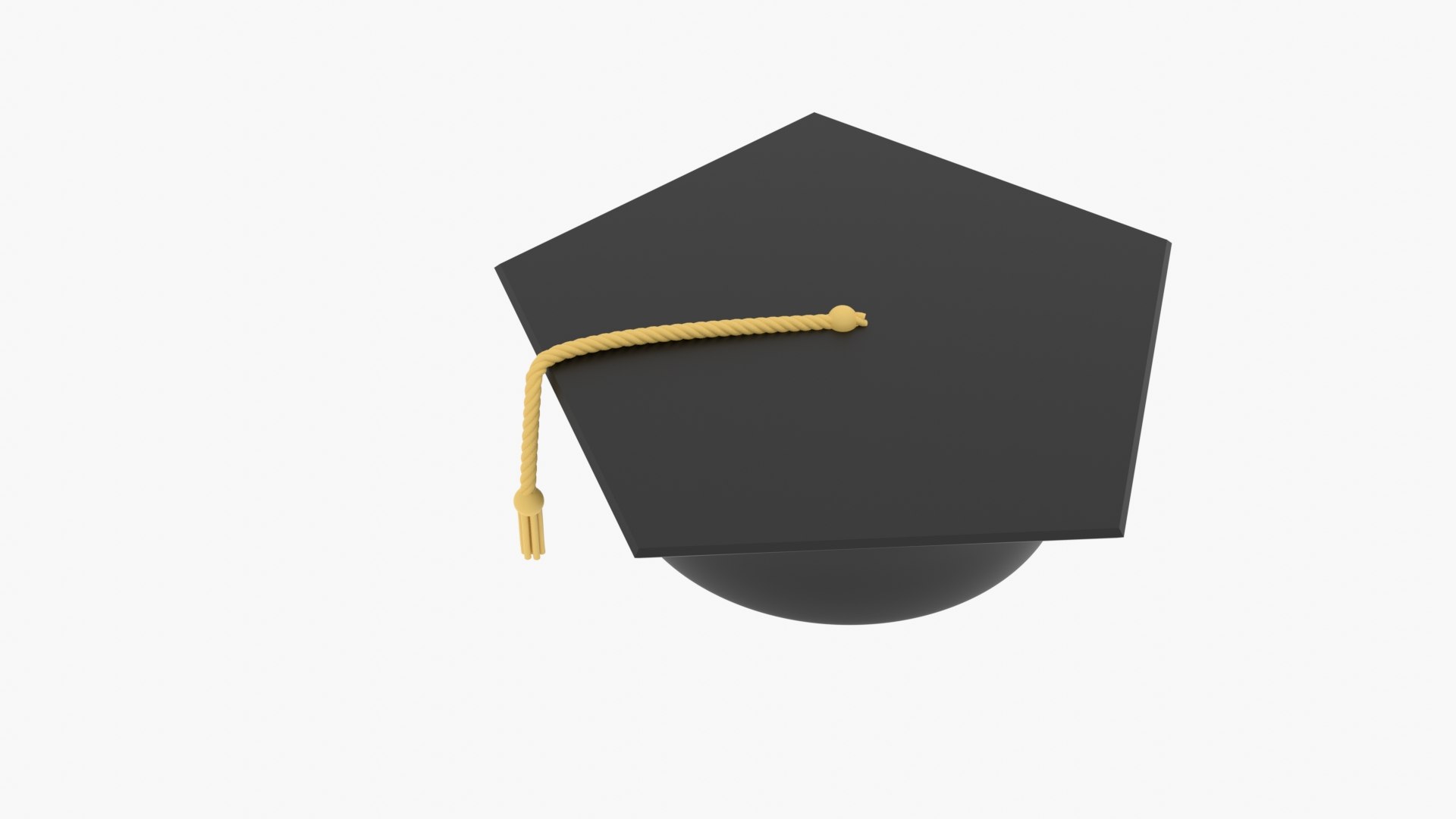 Graduation Hat 3D Model - TurboSquid 1947162