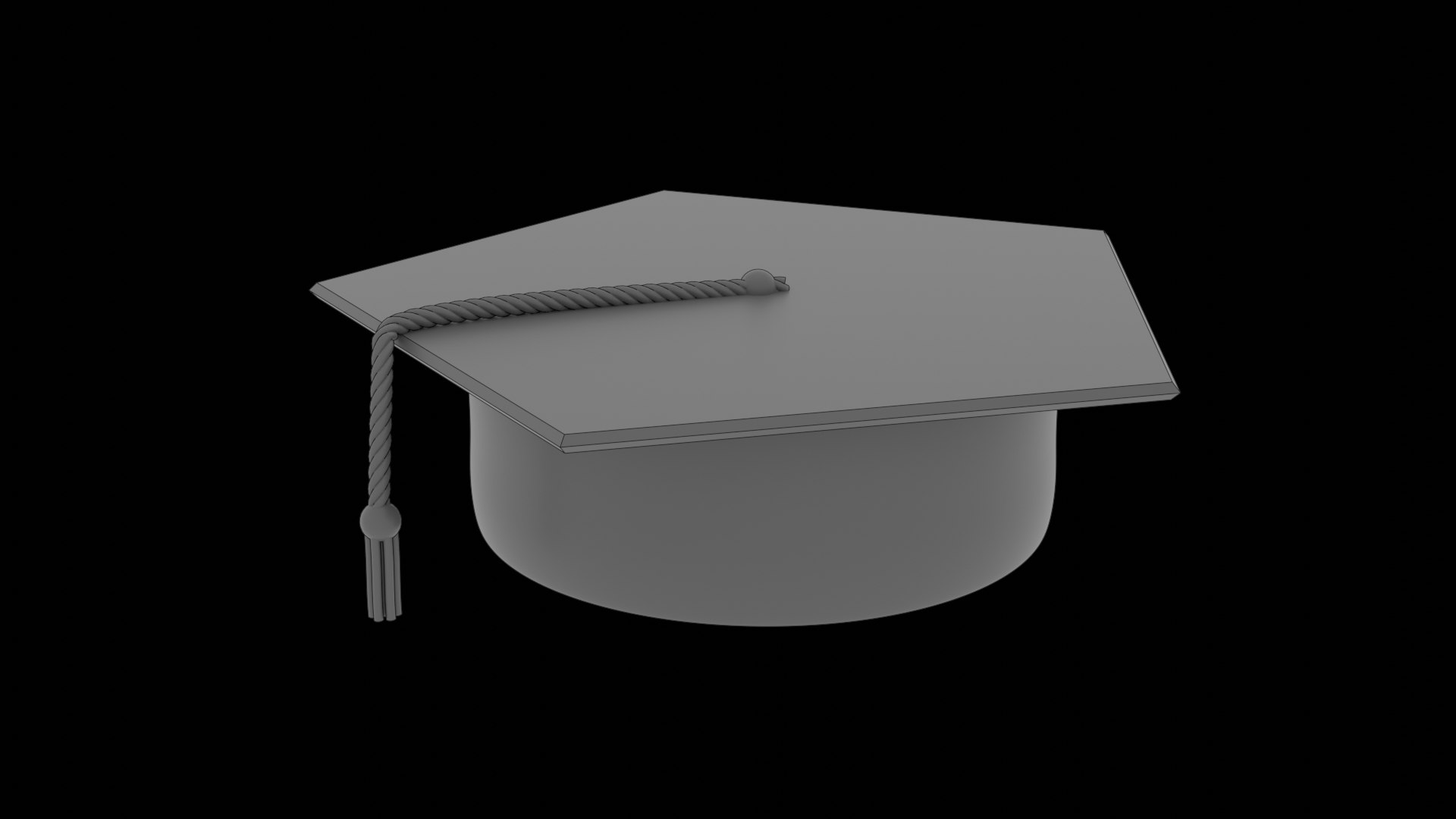Graduation Hat 3D Model - TurboSquid 1947162