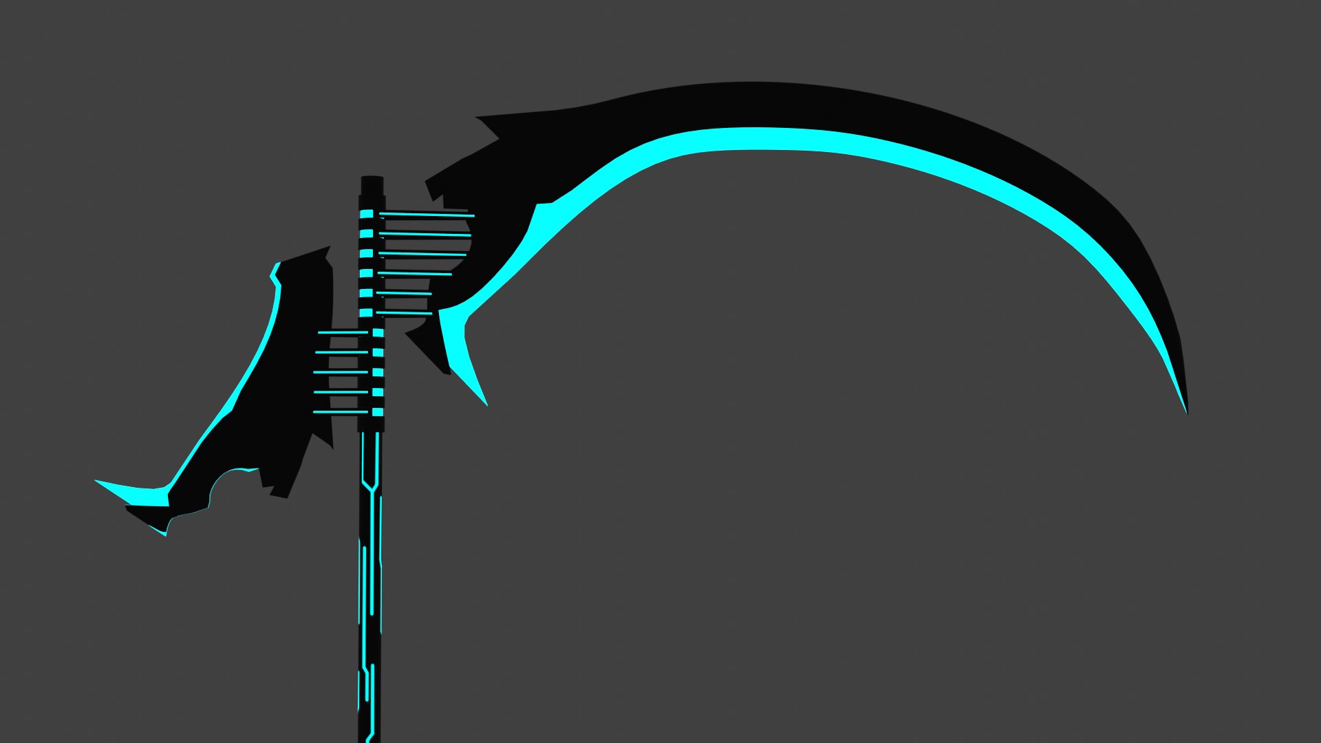 Scythe Low-poly 3D Model 3D - TurboSquid 2021007