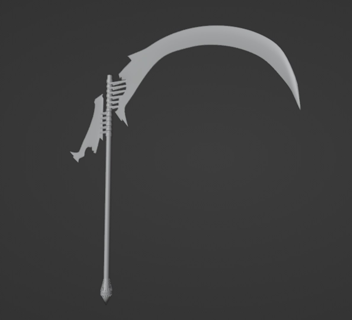 Scythe Low-poly 3D Model 3D - TurboSquid 2021007