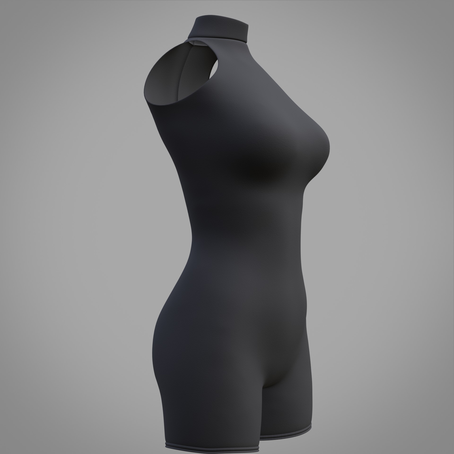 3d Female Bodysuit Model Turbosquid 1685410