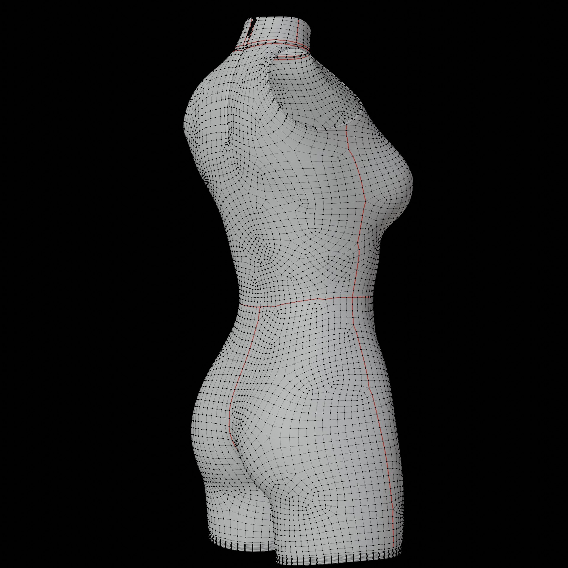 3D female bodysuit model - TurboSquid 1685410