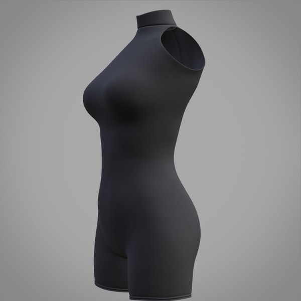 3D female bodysuit model - TurboSquid 1685410