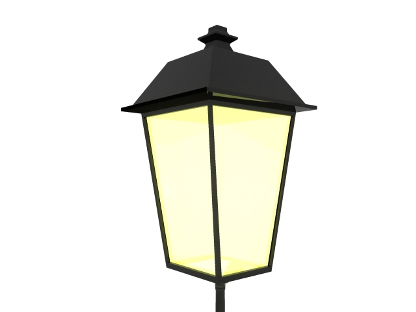 Light Post 3d Model