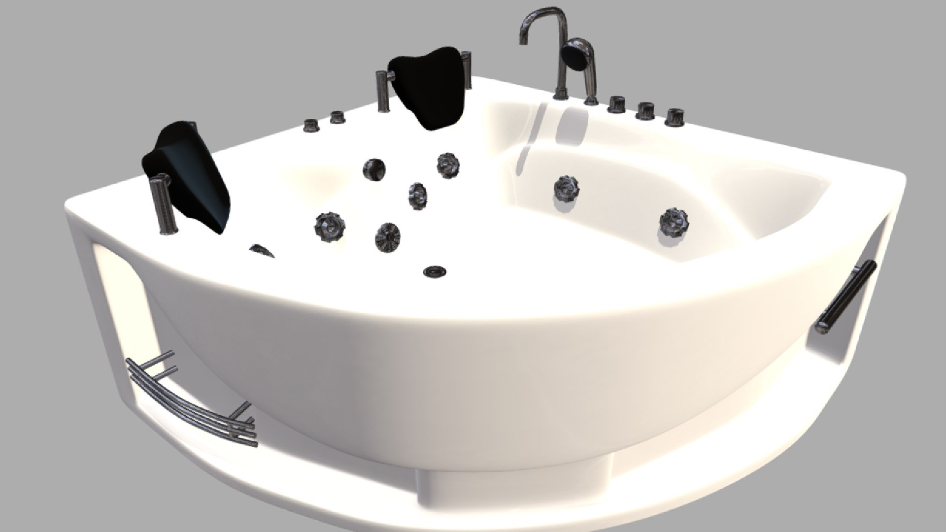 modelo 3d whirlpool tub jacuzzi - TurboSquid 2086387