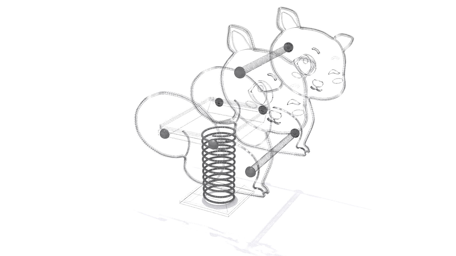 Squirrel Rider 3D model - TurboSquid 1766502