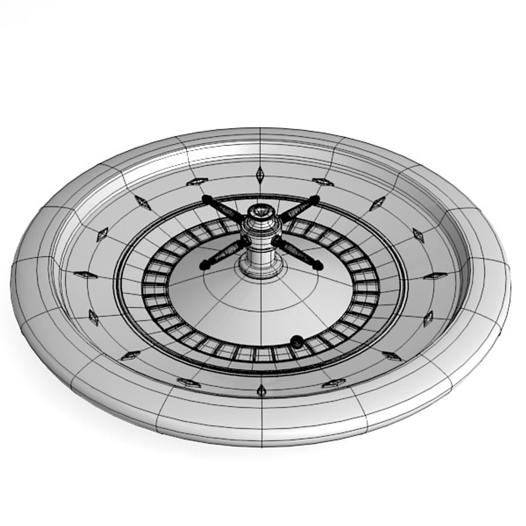 3ds Max Roulette Wheel