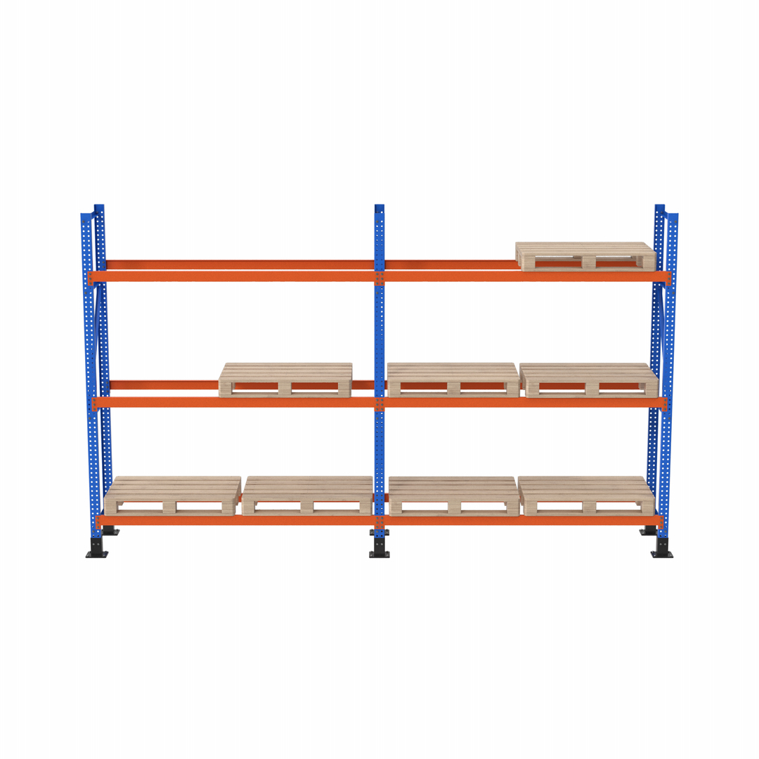 Pallet Rack And Wood Pallets 3D Model - TurboSquid 2160145