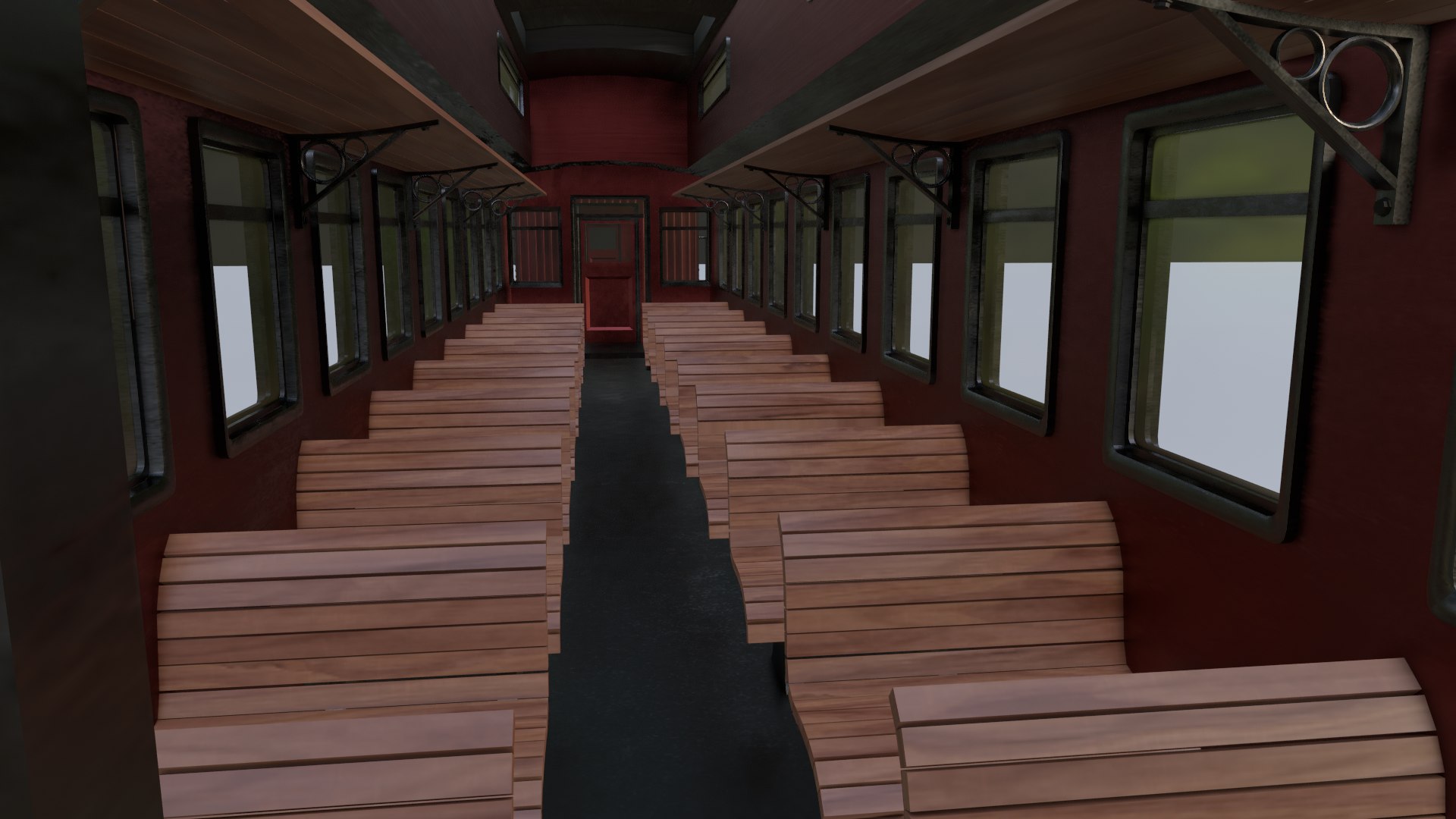 Steam Train 3D model - TurboSquid 2061486
