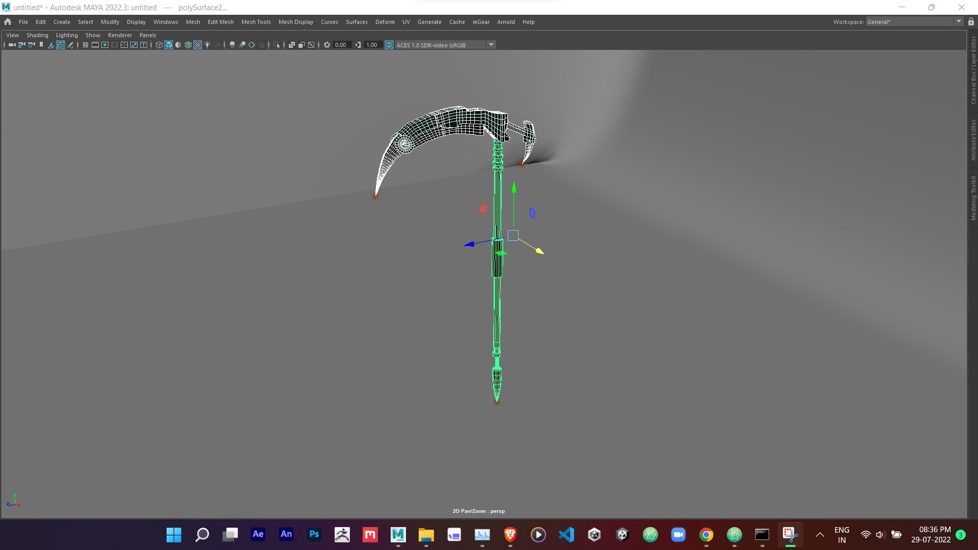 Scythe 3D Model - TurboSquid 1935134