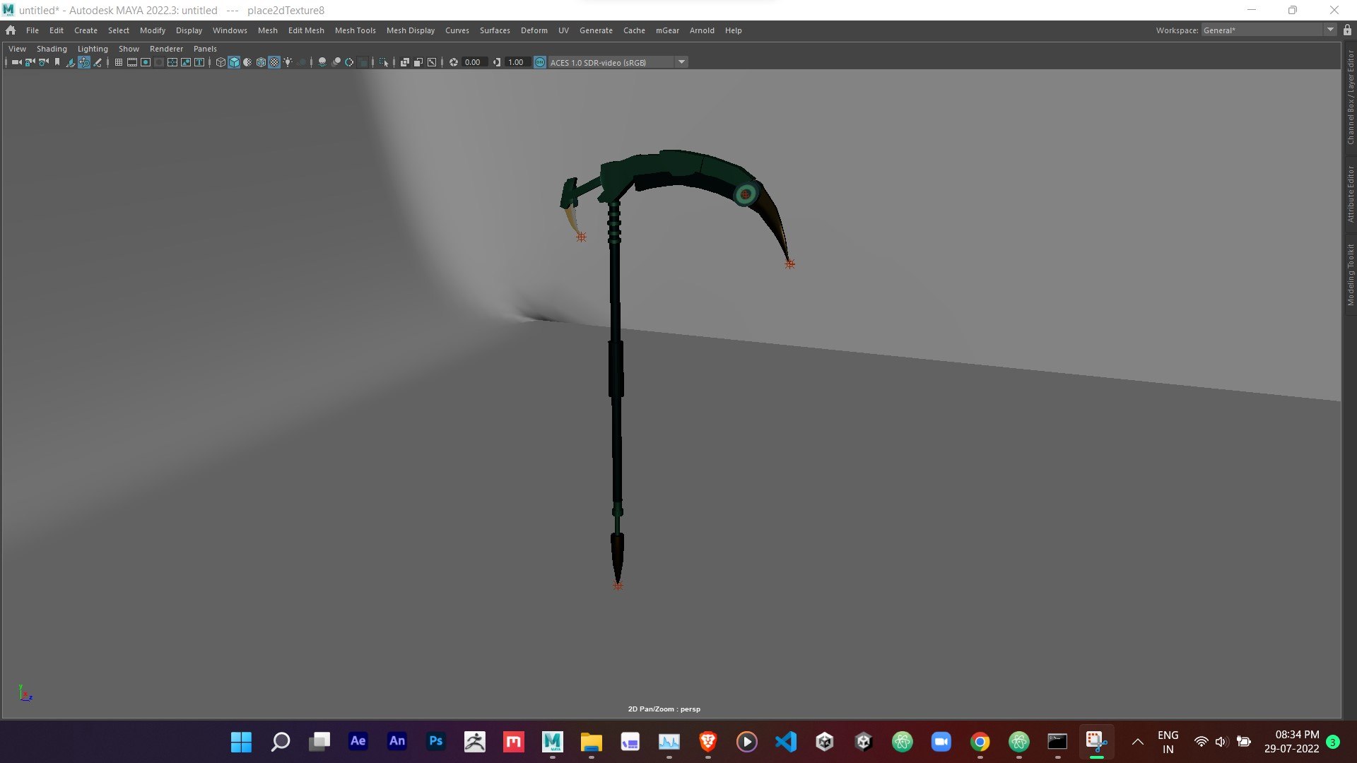 Scythe 3D Model - TurboSquid 1935134
