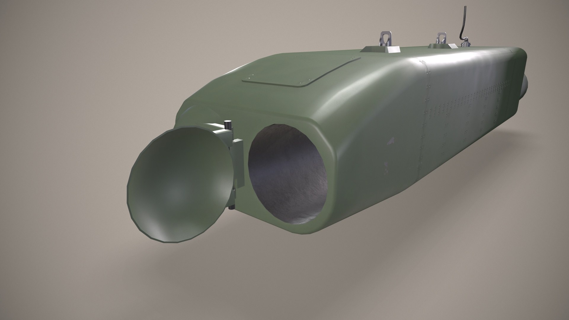 Launcher PARS 3LR With Missile X2 3D - TurboSquid 2208877