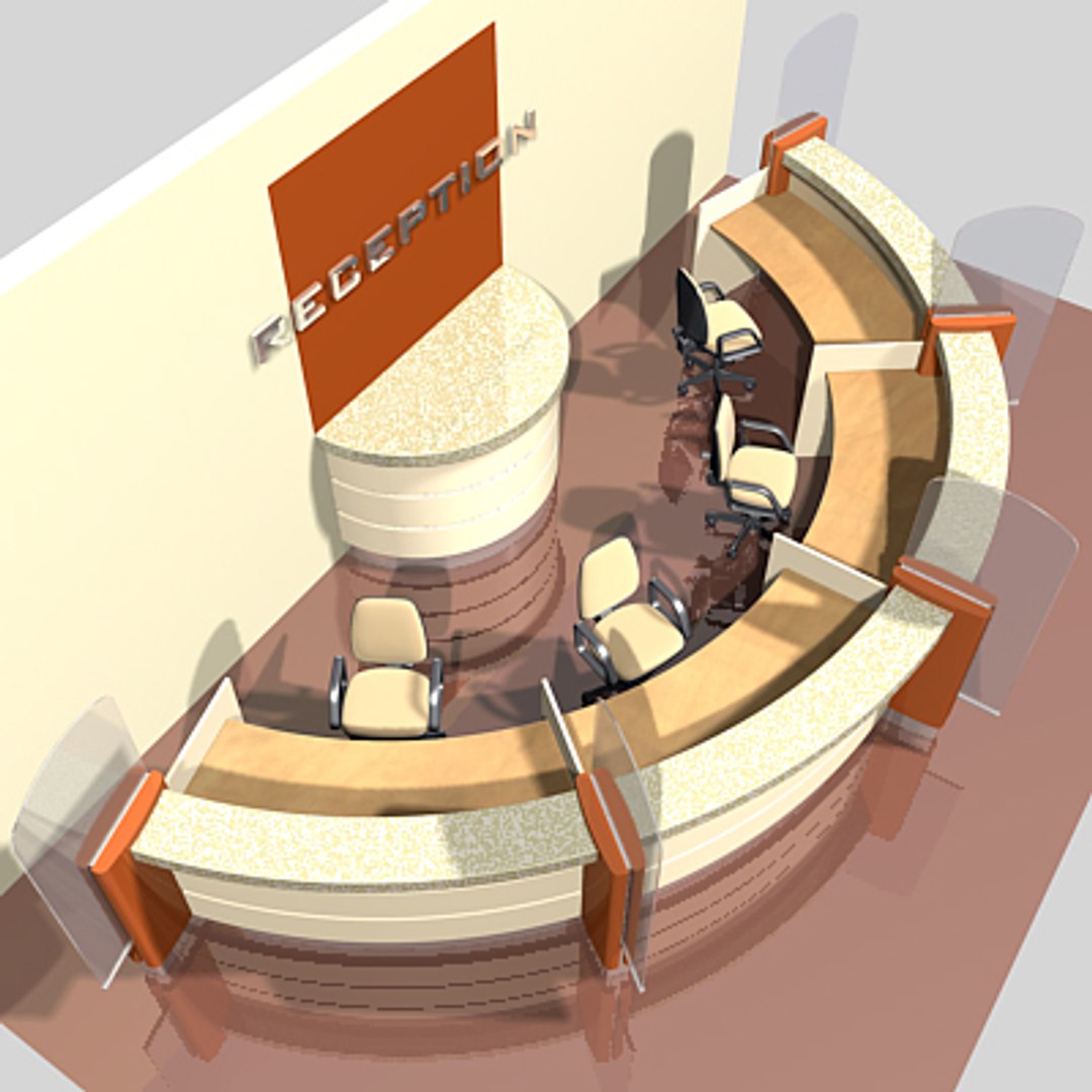 Max Reception Desk Bank