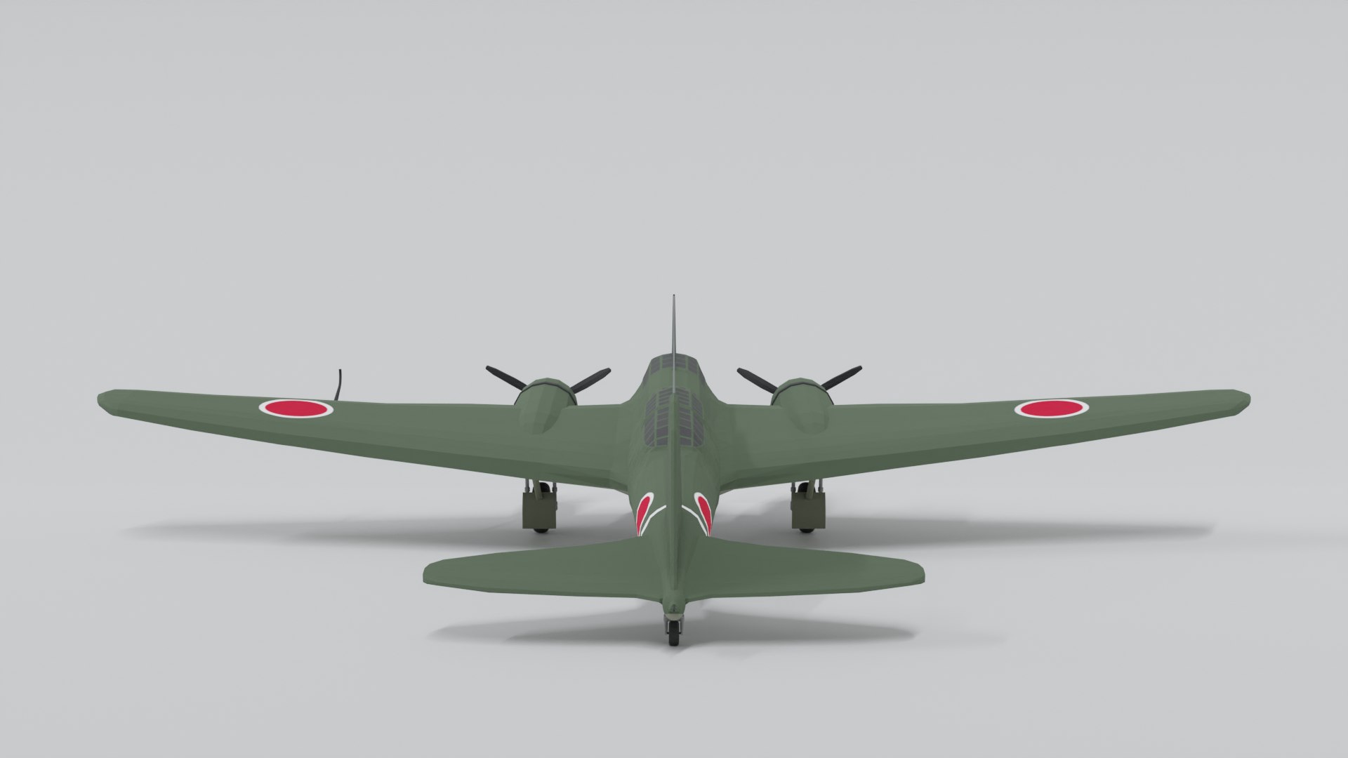 3D Mitsubishi Ki-21 Sally Wwii Model - TurboSquid 1661473