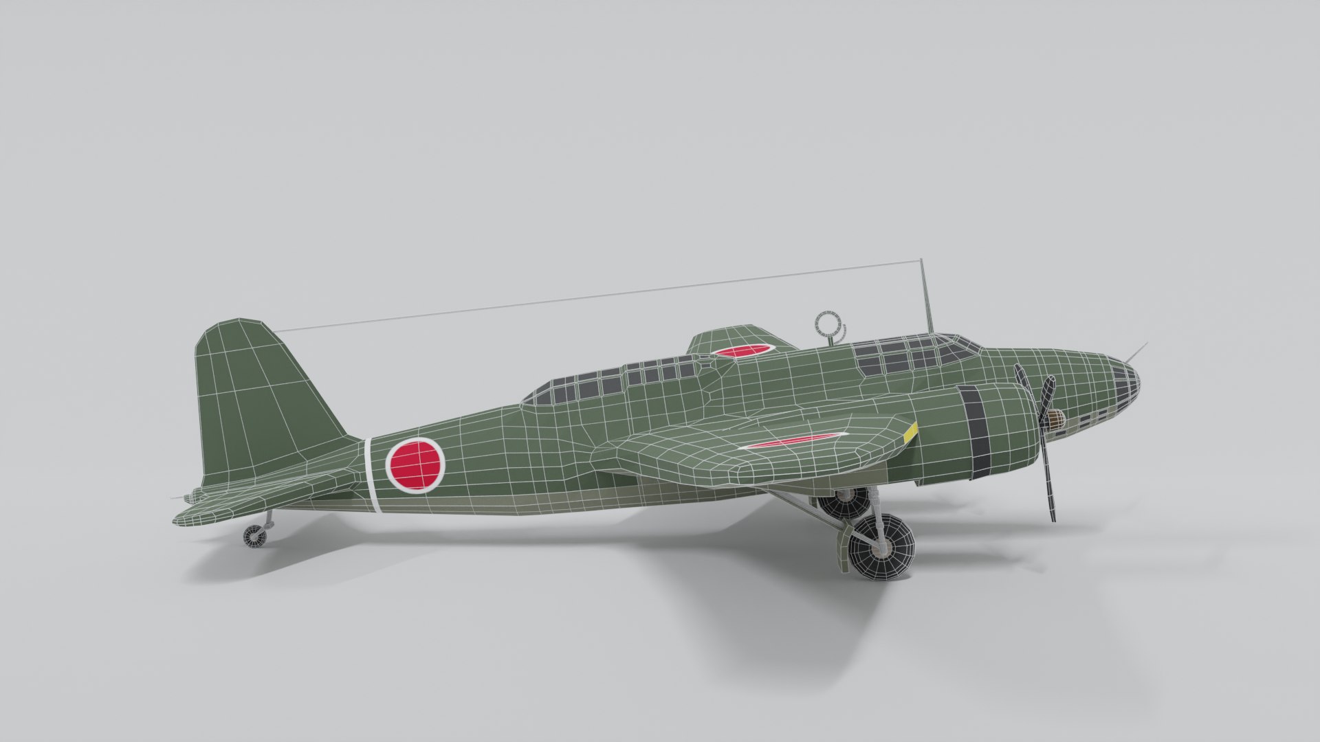 3D Mitsubishi Ki-21 Sally Wwii Model - TurboSquid 1661473