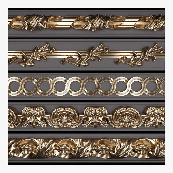 Trim Ornament 32 3D 모델 - TurboSquid 1908504