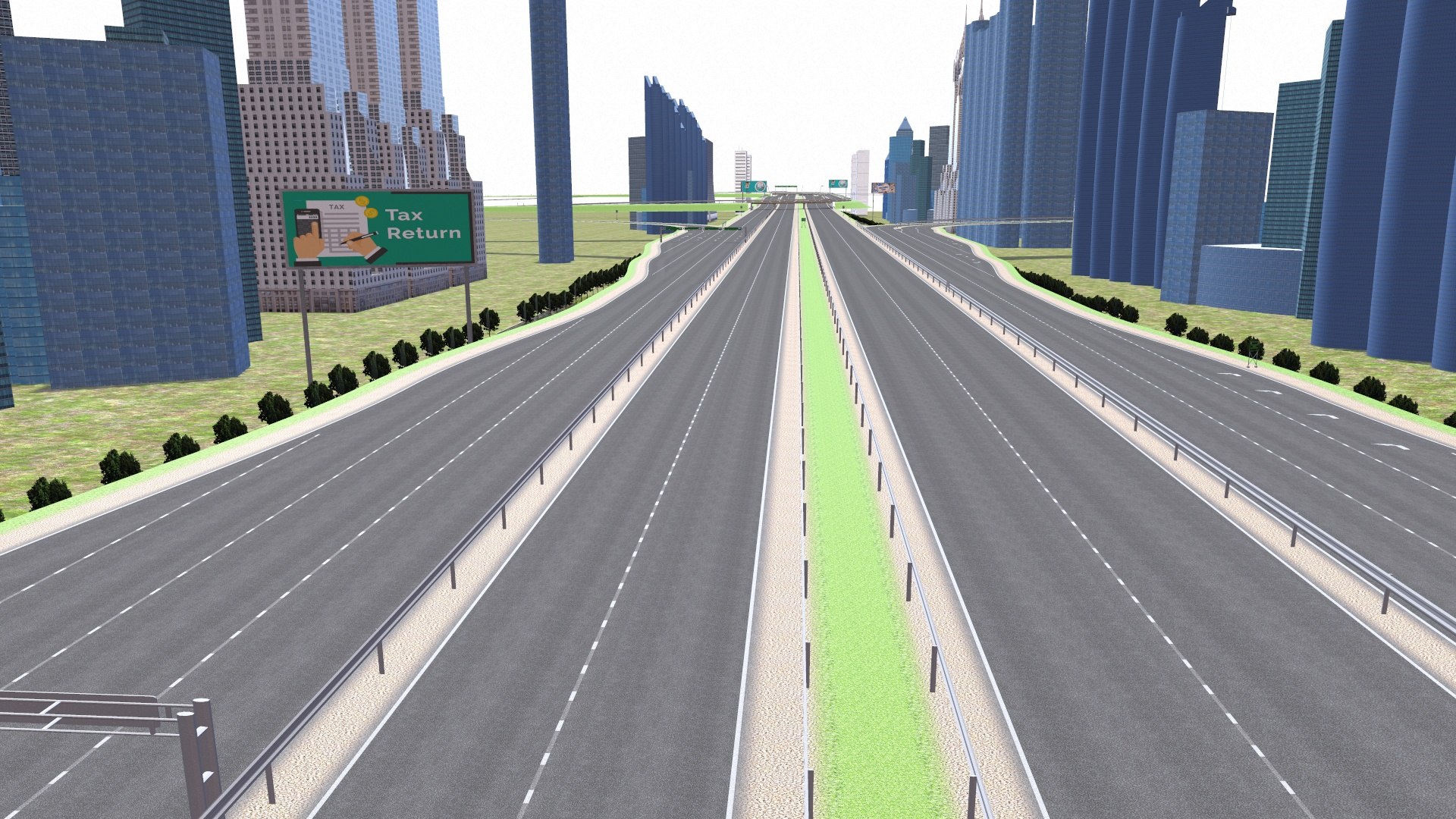 3D Streets And Highways Construction Model - TurboSquid 2392428