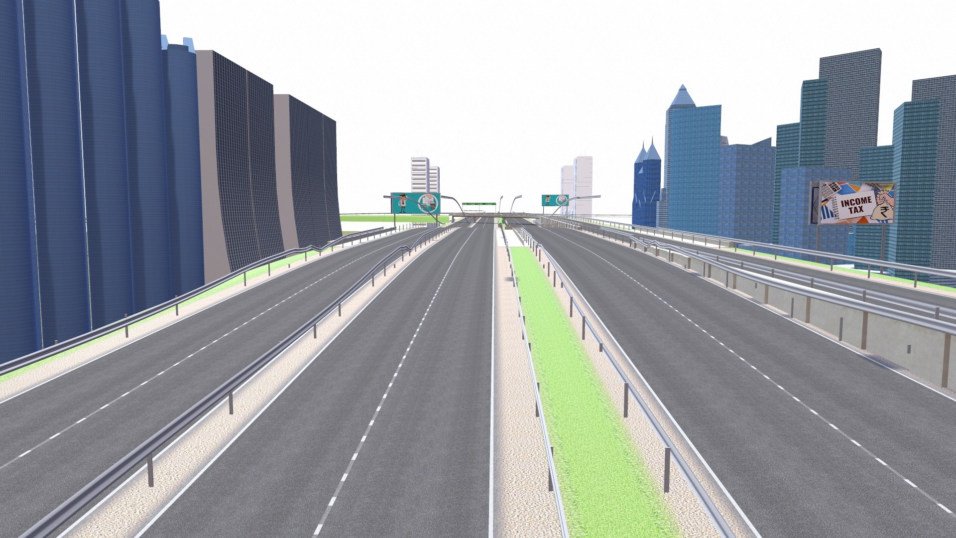3D Streets And Highways Construction Model - TurboSquid 2392428