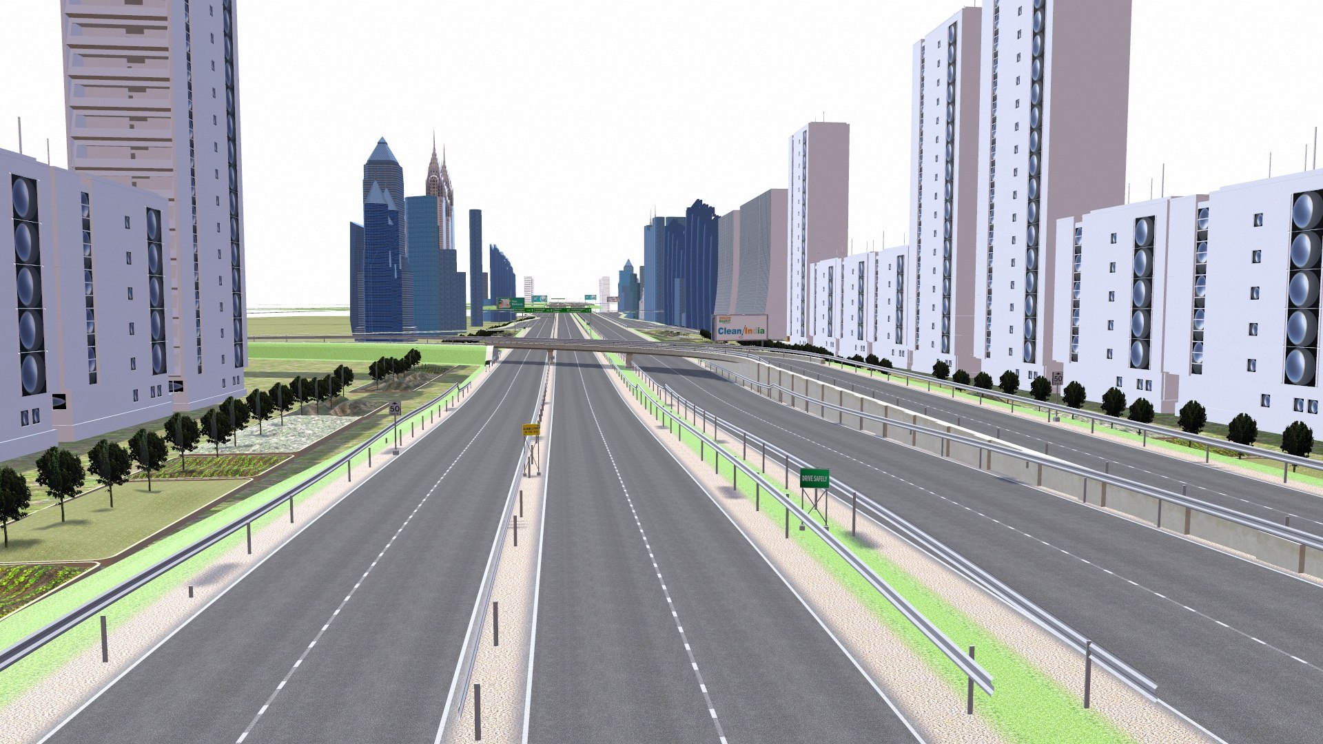 3D Streets And Highways Construction Model - TurboSquid 2392428
