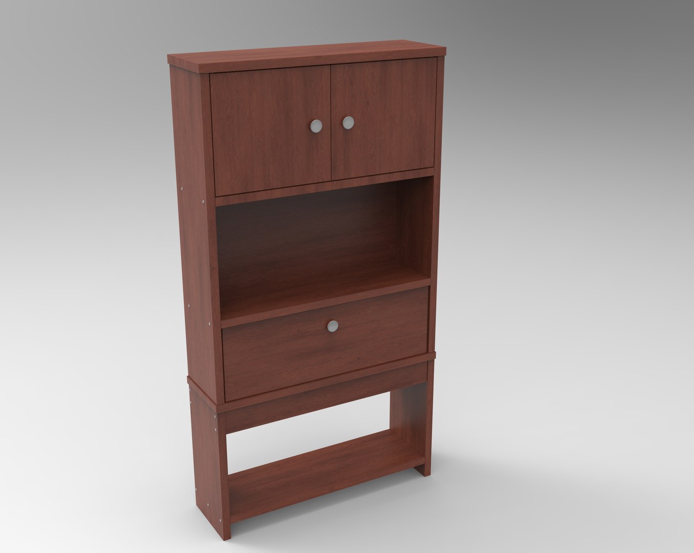 Wood Cabinet 3d Model AR VR 3D - TurboSquid 1917081