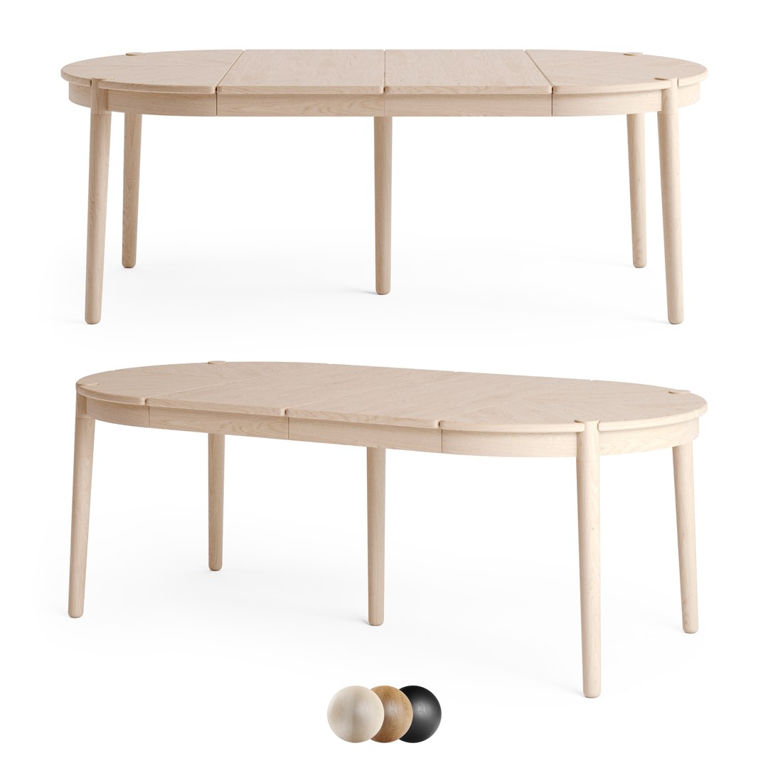 Bolia Dining Table Fusion 3D - TurboSquid 2148623