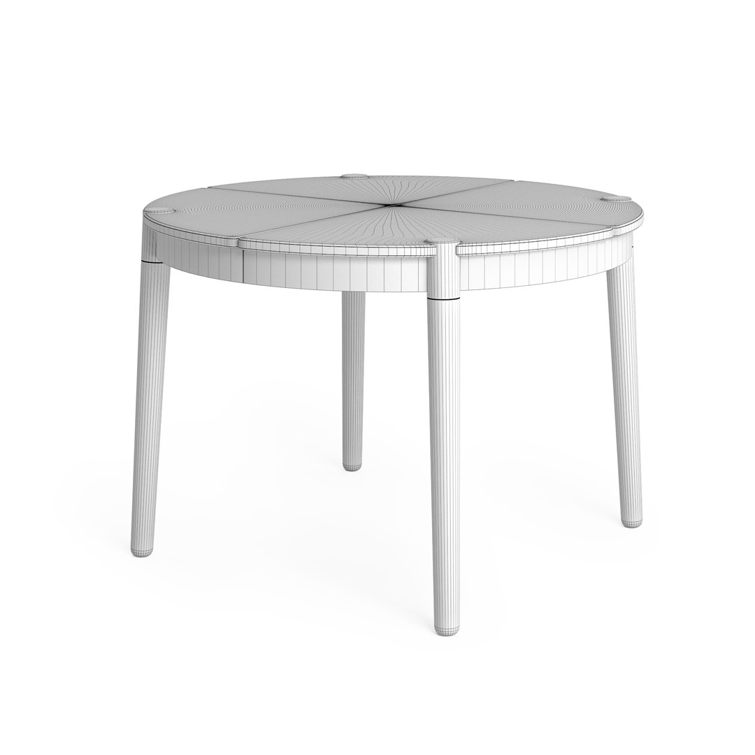 Bolia Dining Table Fusion 3D - TurboSquid 2148623