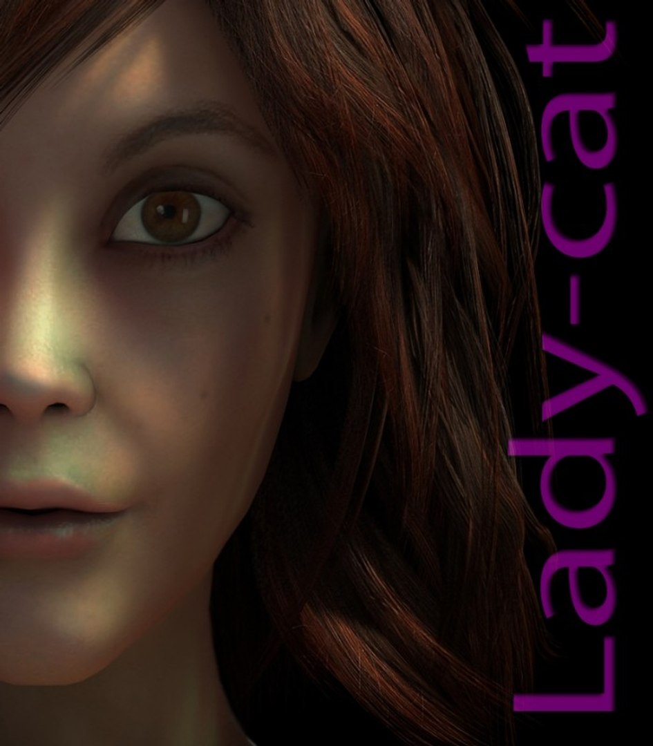 character lady-cat pz3