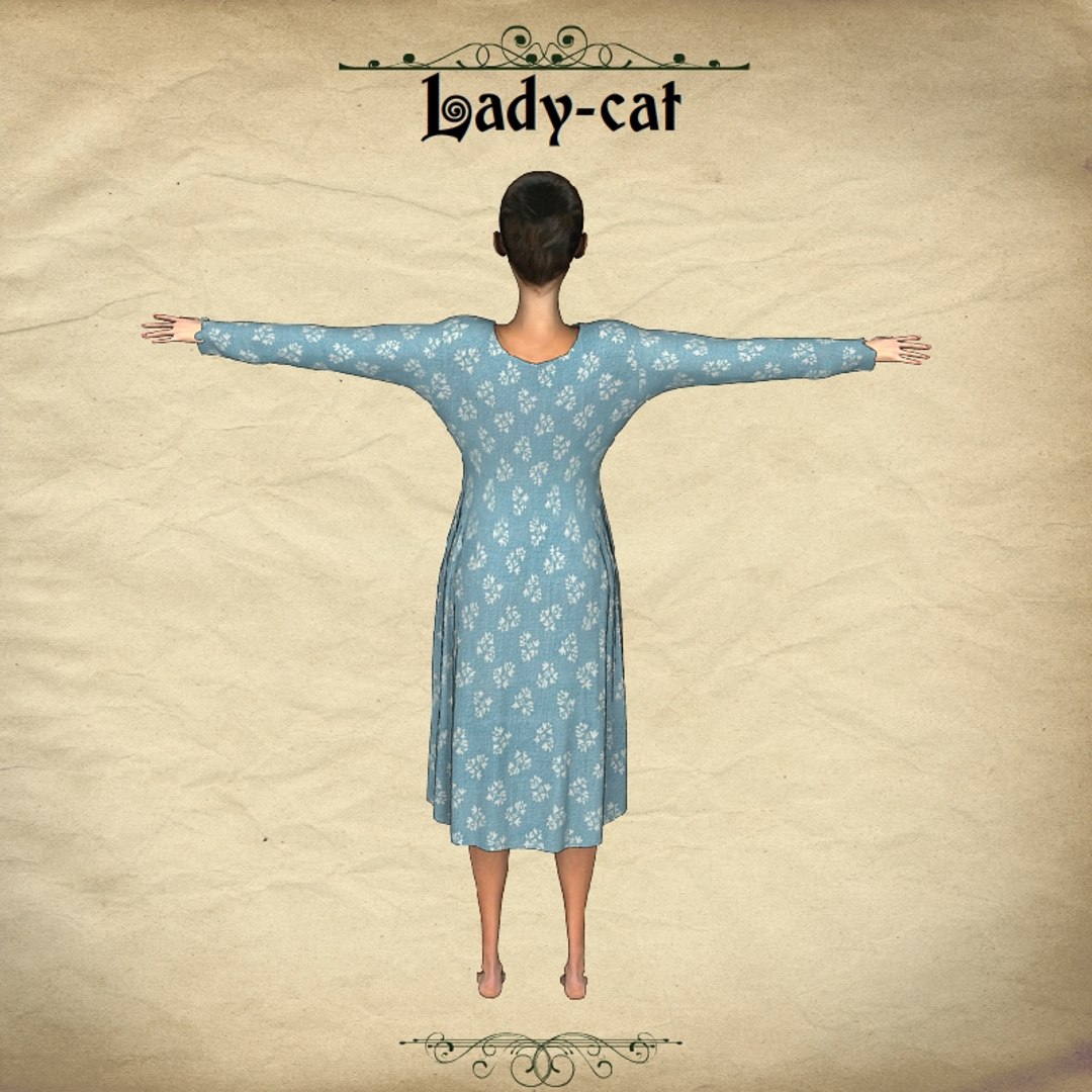 character lady-cat pz3