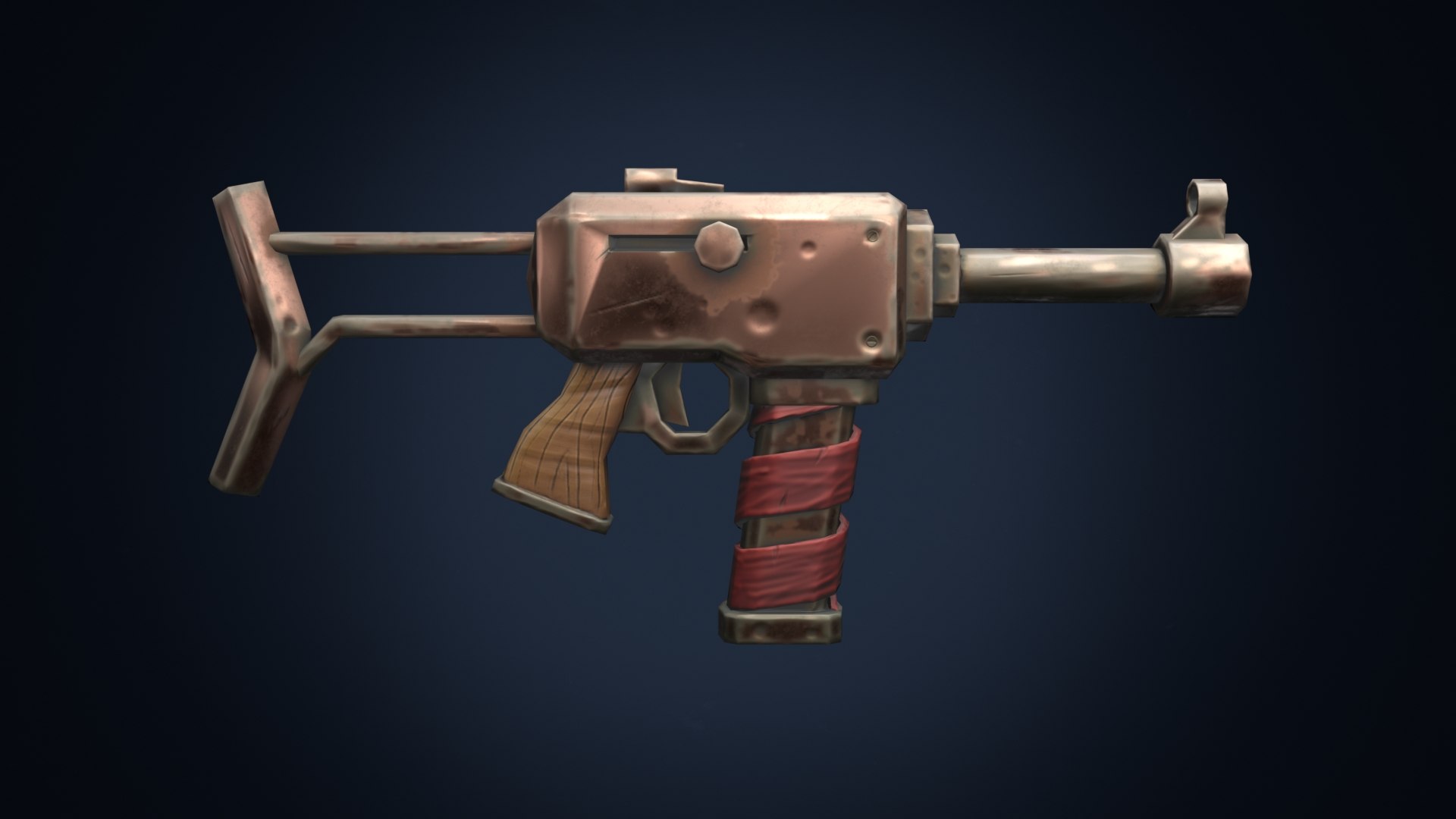 Stylized Gun 3D Model - TurboSquid 1550549