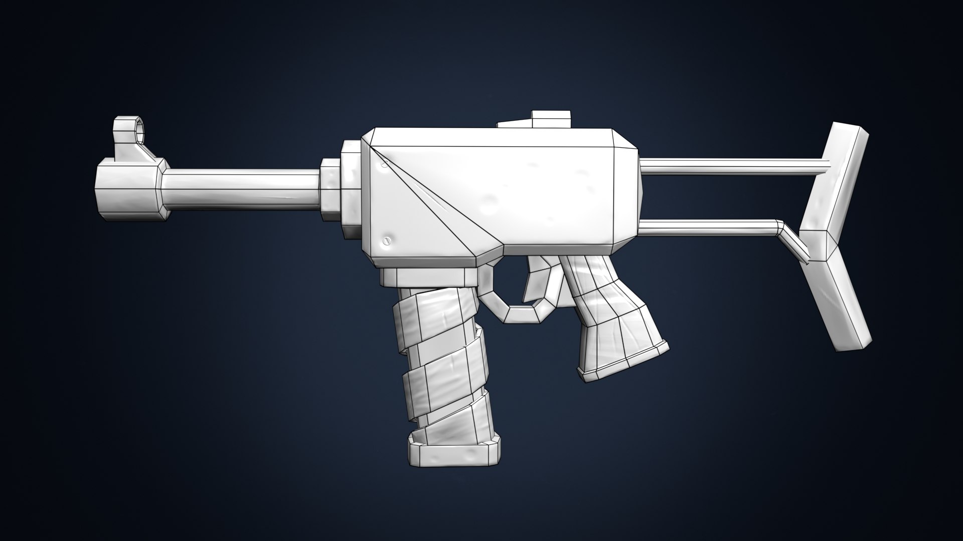 Stylized Gun 3D Model - TurboSquid 1550549
