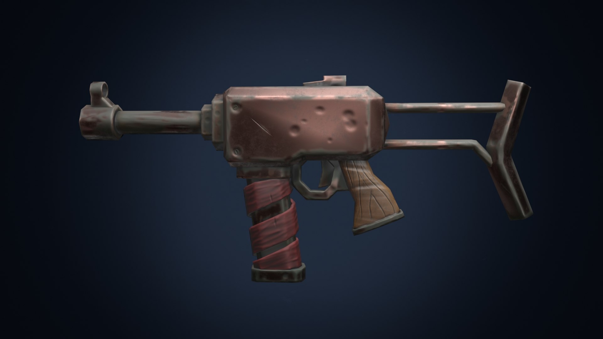 Stylized Gun 3D Model - TurboSquid 1550549