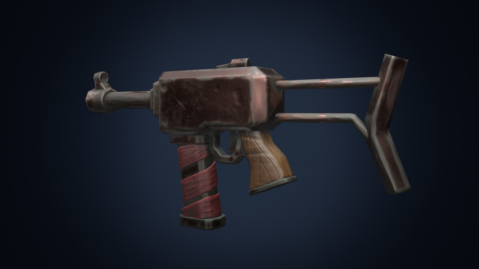 Stylized Gun 3D Model - TurboSquid 1550549