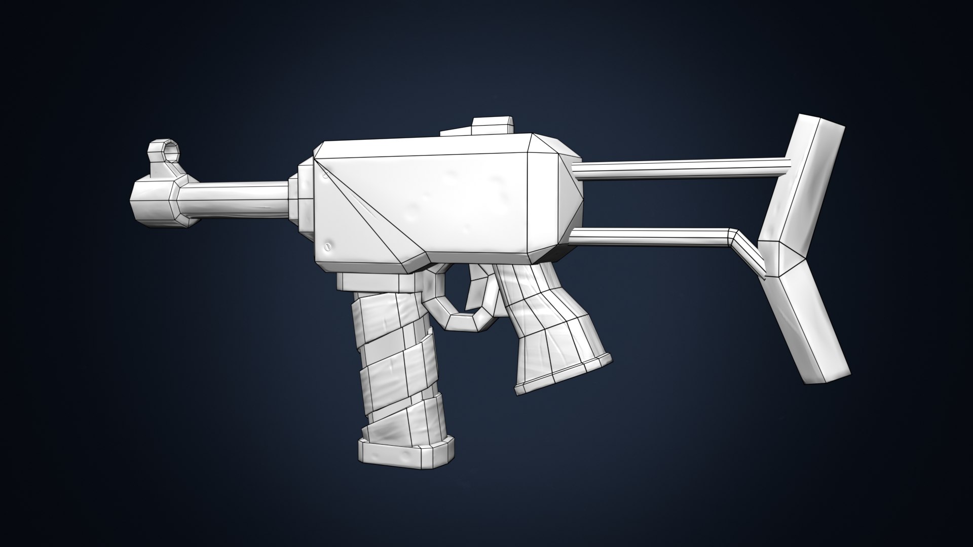 Stylized Gun 3D Model - TurboSquid 1550549
