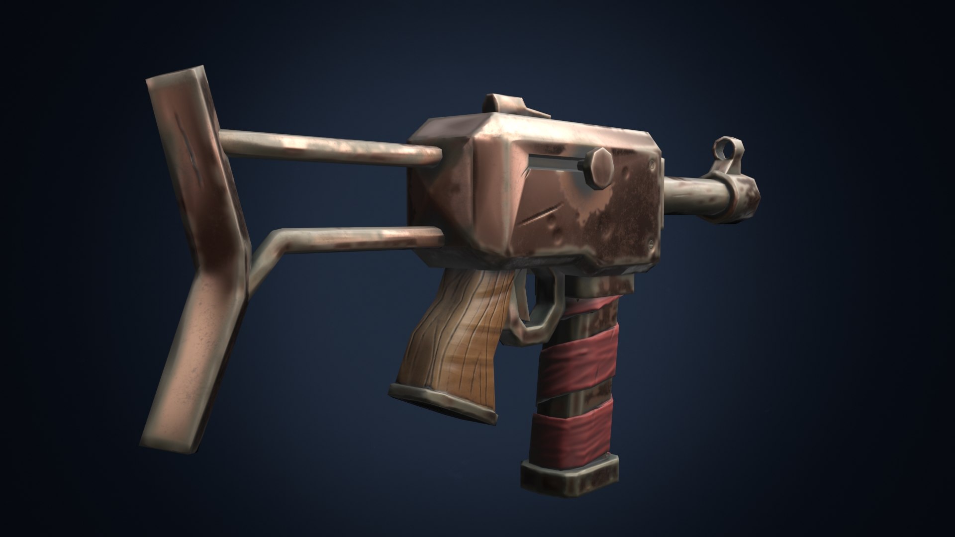 Stylized Gun 3D Model - TurboSquid 1550549
