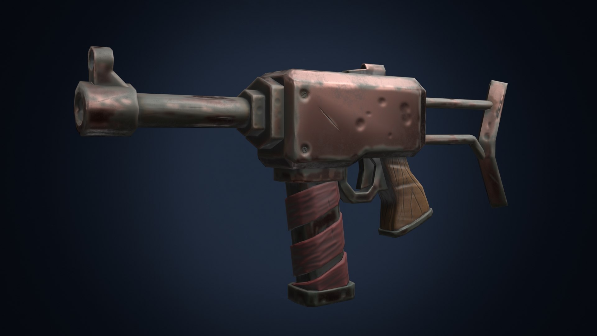 Stylized Gun 3D Model - TurboSquid 1550549