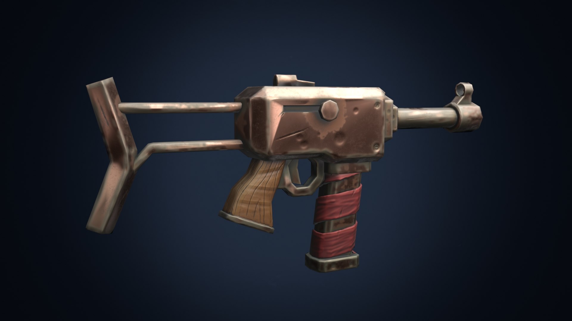 Stylized Gun 3D Model - TurboSquid 1550549
