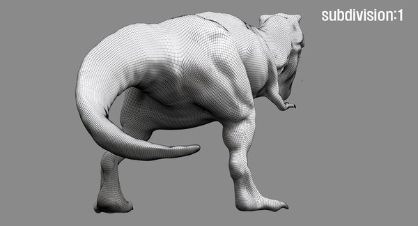 Tyrannosaurus Rex (Fell) (manipuliert) 3D-Modell - TurboSquid 1408312
