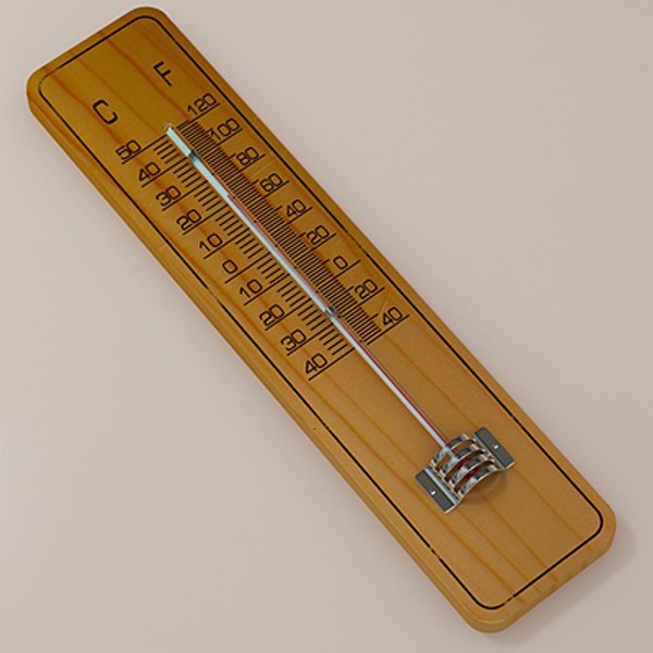 Atmospheric Thermometer 3D Models for Download | TurboSquid