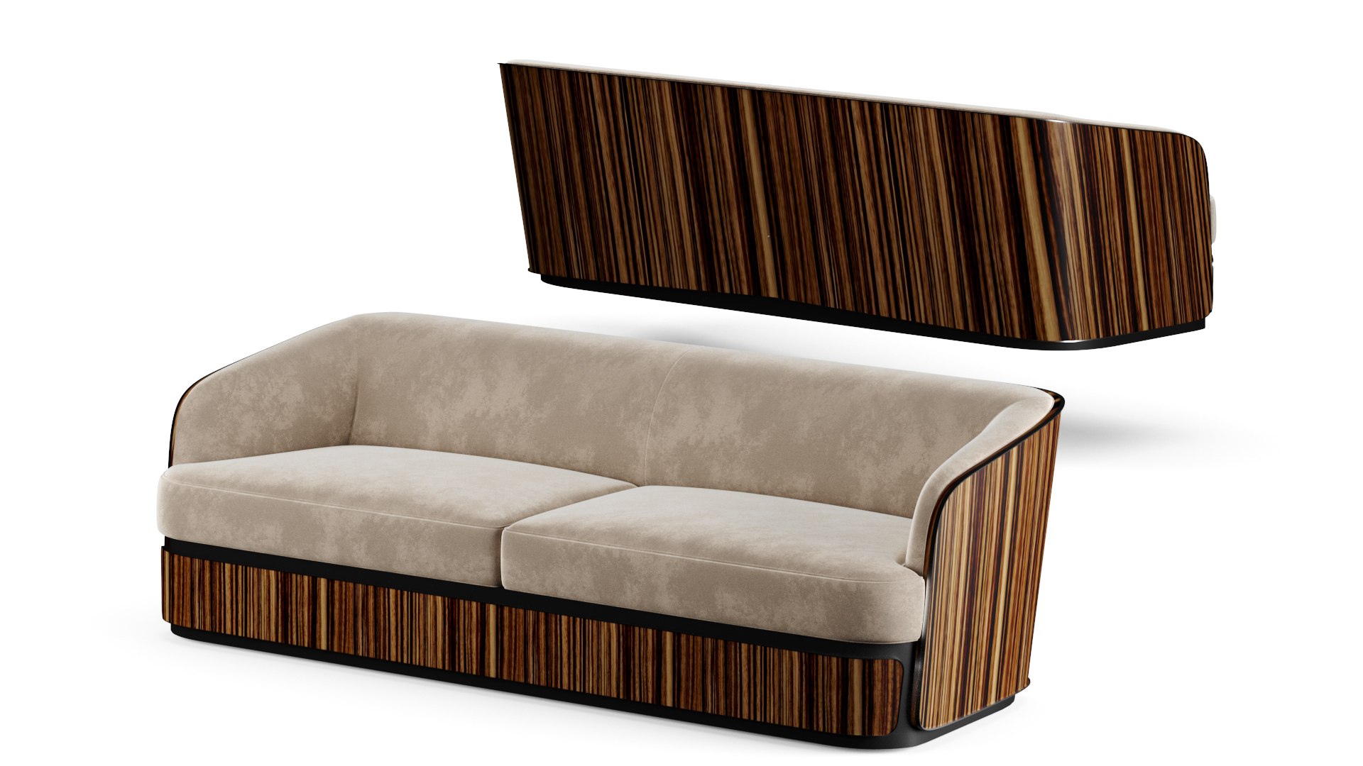 BAMPTON SOFA BY BENTLY 3D Model - TurboSquid 2019679