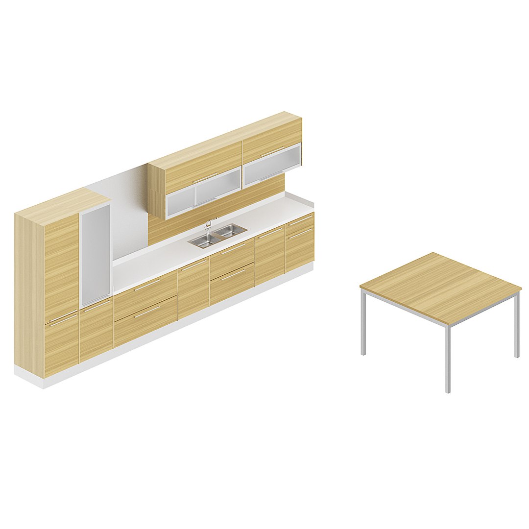 3D kitchen furniture set - TurboSquid 1205283