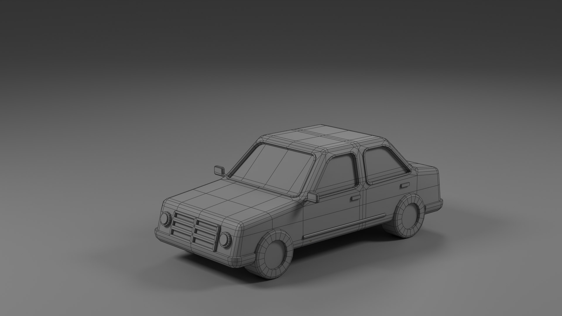 Low Poly Car 3D Model - TurboSquid 2361051