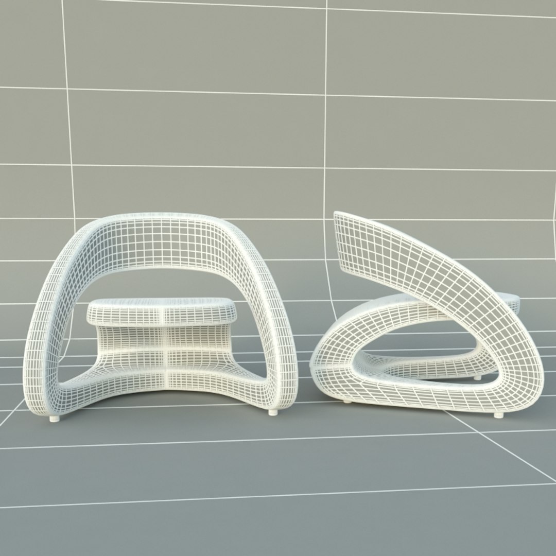 Free Smile Chair 3d Model