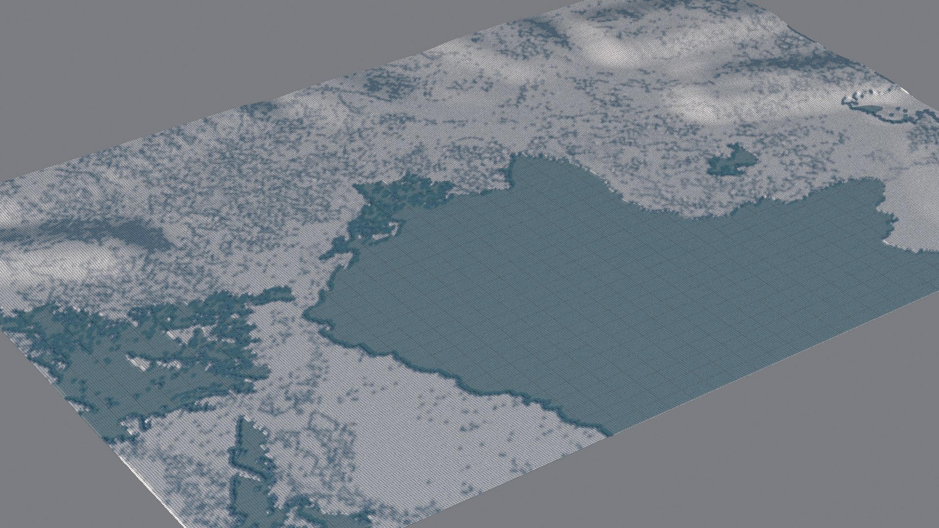 Coast Map 3D Model - TurboSquid 1979342