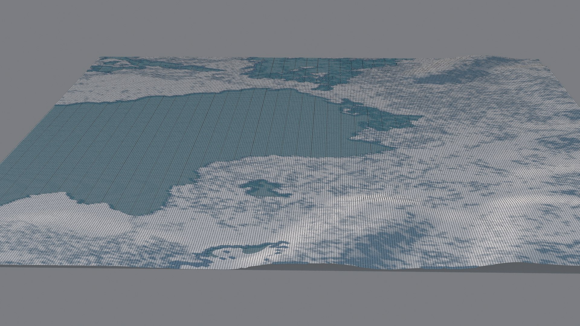 Coast Map 3D Model - TurboSquid 1979342