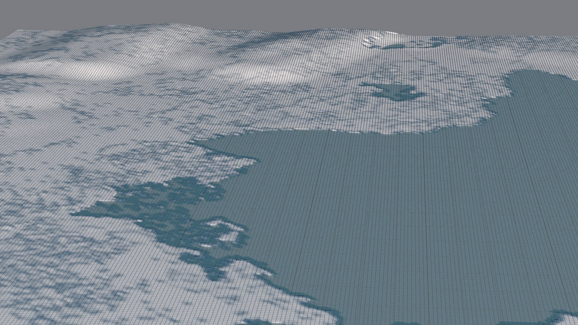 Coast Map 3D Model - TurboSquid 1979342