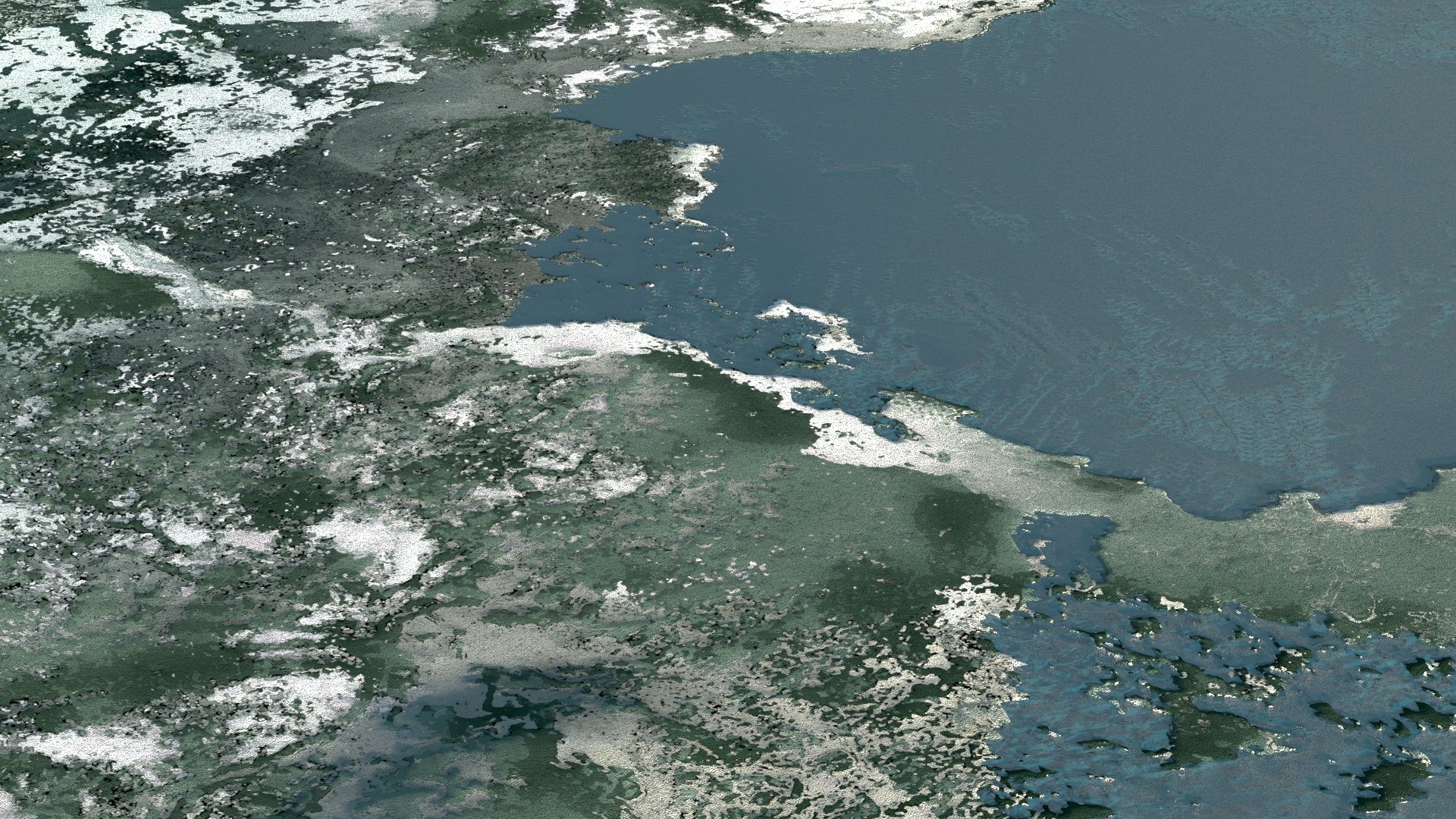 Coast Map 3D Model - TurboSquid 1979342