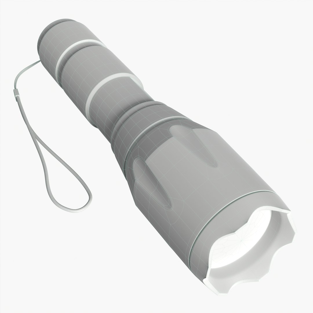 3D Flashlight Model - TurboSquid 2139112